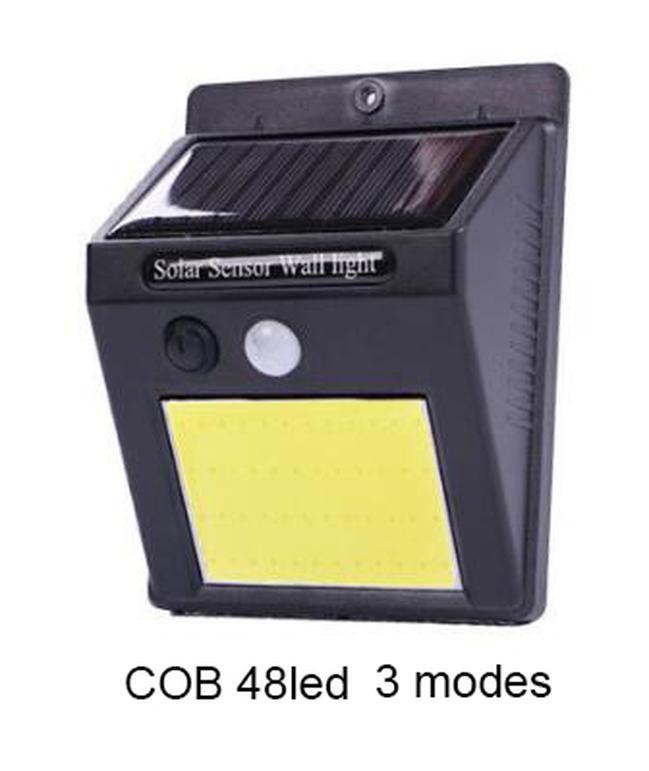 LED solarna svetilka (48 diod) s senzorjem gibanja | 1nadan.si